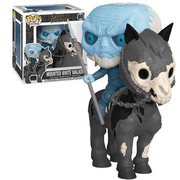 Boneco Funko Pop Rides Mounted White Walker 60 GOT - Funko - Magazine Luiza