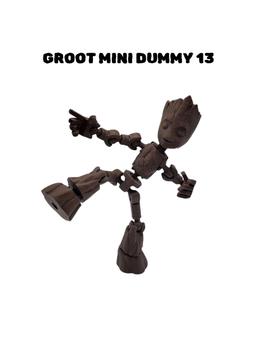 Boneco Groot 13 Mini - Dummy Boneco Articulado Action Figure Brinquedo ...