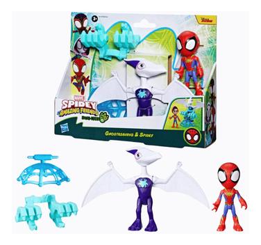 Boneco Homem Aranha E Dino Ghostasaurus Marvel Hasbro G0123 - Boneco ...