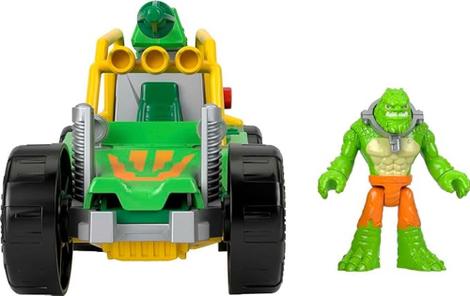 Boneco Killer Croc e Carro De Ação Imaginext Mattel HML05 - Boneco ...