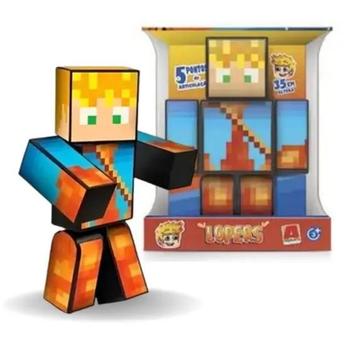 Boneco Lopers Streamers Gamer Skin 35cm Articulado - Algazarra ...