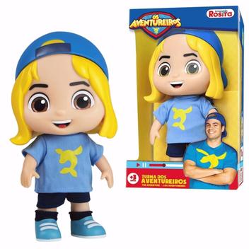 Boneco Luke Lucas Neto Aventureiro Infantil de Vinil 1242 - Novabrink ...