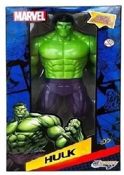 Boneco Marvel Hulk Figura De Ação Articulável 885224 - All seasons ...