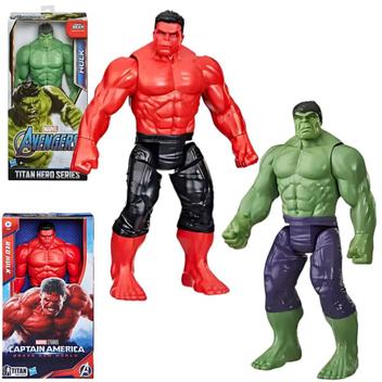 Boneco Marvel Hulk Verde vs Hulk Vermelho 30cm - Hasbro - Bonecos ...
