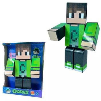 Boneco Minacreft Cadres 35cm - Esse É Original - Algazarra Brinquedos ...