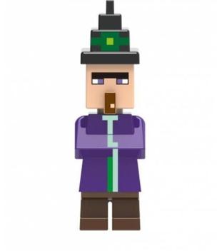 Boneco Minifigure Blocos De Montar Minecraft Witch - Mega Block Toys ...