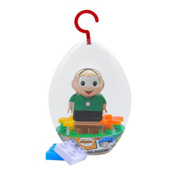 Boneco No Ovo Divertido Turma Da Mônica C/ Blocos Didáticos - Monte ...