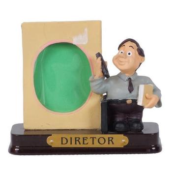 Boneco Profissional Diretor Miniatura C/ Porta Foto 8 Cm - Zona Livre ...
