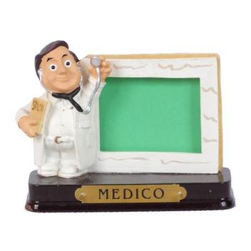 Boneco Profissional Medico c/Porta Foto Decoração 8cm - Zona Livre ...