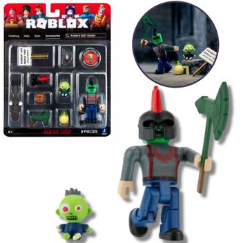 Boneco Roblox Avatar Shop - Pack Figura Punks + Cód Virtual - Jazwares ...