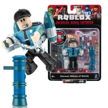 Boneco Roblox Jailbrak Aerial Enforcer Acessórios + Código - Jazwares ...