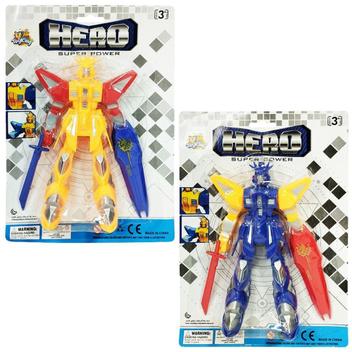 Boneco robo hero super power - MOHNISH - Bonecos - Magazine Luiza