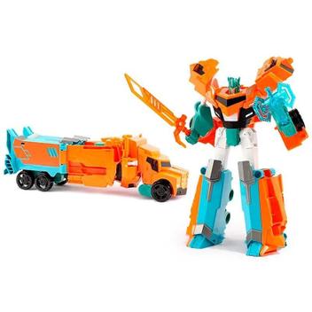 Boneco Robô Transforma Caminhão 2 Em 1 Fighter Bots Warrior - Coml ...