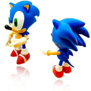 Boneco Sonic Grande Brinquedo Articulado 28Cm Collection - Toysmart ...