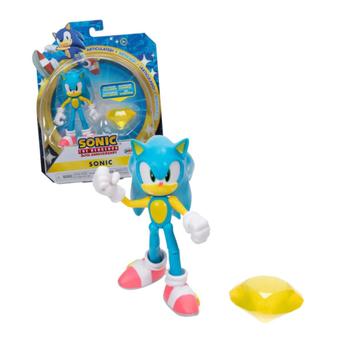 Boneco Sonic The Hedgehog Articulado 10cm Sonic - Candide - Bonecos ...
