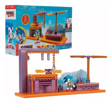 Boneco Sonic The Hedgehog Cenário Fase Flying Battery Zone - Candide ...