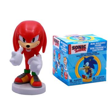 Boneco Sonic The Hedgehog Classic Mini Buildable Figures Knuckles Like ...