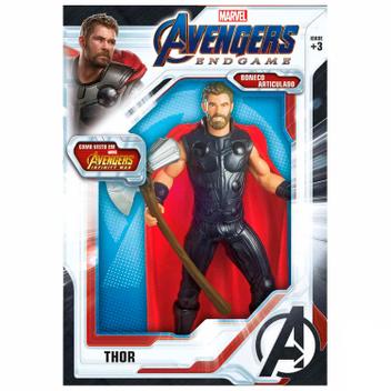 Boneco Thor Marvel - 567 - Mimo Toys - Boneco Thor - Magazine Luiza
