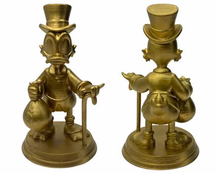 Boneco Tio Patinhas estatua Action Figure Colecionavel 16cm - AC STORE ...