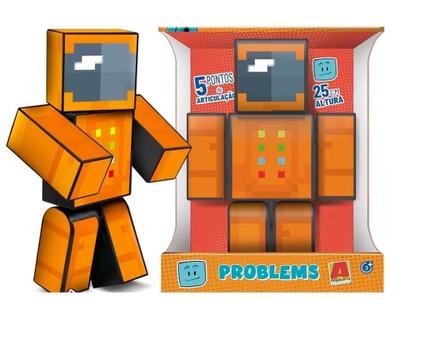 Boneco Turma Problems Gamer Skin 25 cm Algazarra - Bonecos - Magazine Luiza