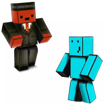 Bonecos 35cm Articulados Turma Problems + Kadu Youtuber - ALGAZARRA ...