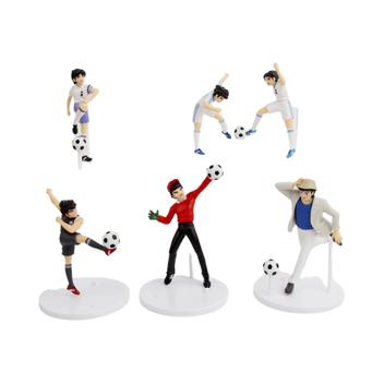 Bonecos de Ação Capitão Tsubasa - 6 Peças de 18cm - PVC - Bonecos ...