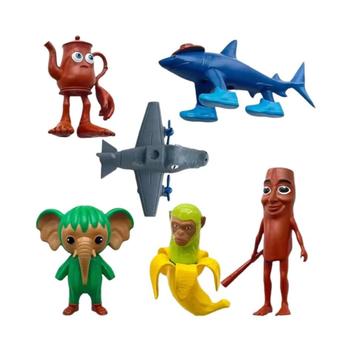 Bonecos De Ação Italianos Brainrot Tung Sahur Brinquedo Bombardino ...