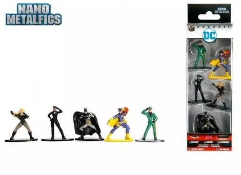 Bonecos de Metal Jada Nano DC Comics Pack 5B - DTC Brinquedos - Bonecos ...