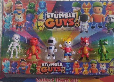 Bonecos Stumble Guys Especiais Lendarios 6 UNIDADES - NEIDE BRINQUEDOS ...