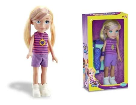 Boneva Polly Camping Polly Pocket Mattel Articulada 38Cm1106 - Boneca ...