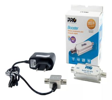 Booster Amplificador De Sinal Para Tv Digital Lte 40db - Proeletronic ...