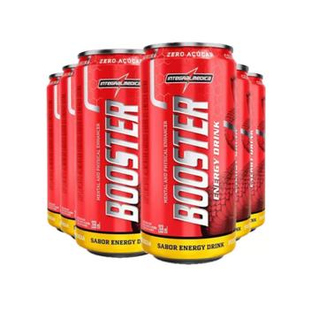 Booster Energy Drink (269ml) - Pack com 6 unidades - Integralmédica ...
