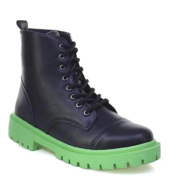Boot Coturno Infantil World Colors Cano Alto Music Com Solado Trotado ...