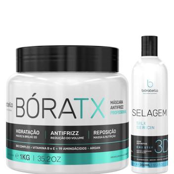 Borabella Boratx 1kg + Selagem 3D Semi Definitiva 350ml - Cuidados com ...