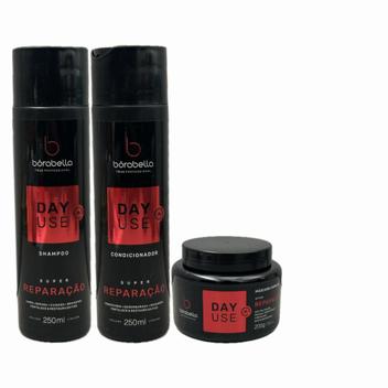 Bórabella Kit Day Use Reparação Shampoo 250ml + Condicionador 250ml ...