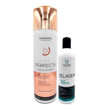 Borabella Perfecta Definitive 1L Selagem Silk Sericin 350ml ...