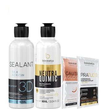 Borabella Selagem 3D 90ml + NeutraQuimic 90ml - Cuidados com o Cabelo ...