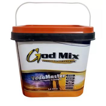 Borracha Líquida Impermeabilizante Vedamaster Transparente 3,6L - God ...
