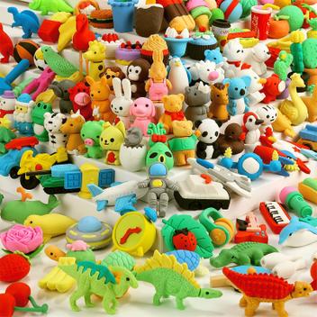Borrachas de lápis URSKYTOUS 150 unidades de animais para crianças em ...