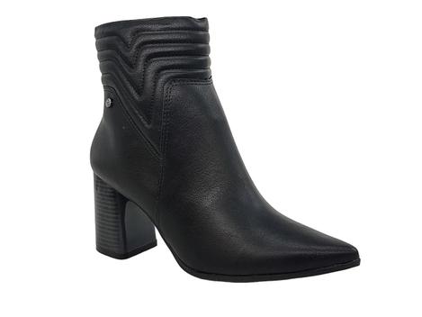 Bota Ankle Boot Ramarim Salto Médio Fachete 2358123 - Ankle Boots ...