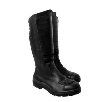 Bota Botina Florestal Couro De Segurança Epi E Bico Pvc - Bota Brasil ...