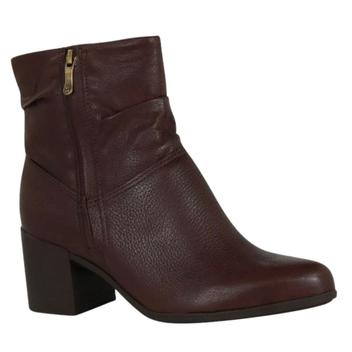 Bota Bottero 346907 Feminino Wood em couro legítimo confortável ...