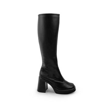 Bota Feminina Cano Longo Salto Alto - Jessica Leal Shoes - Bota ...