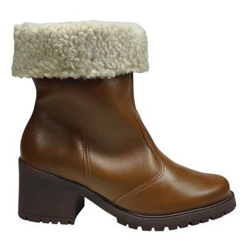 Bota feminina comfortflex com pelo - Bota Feminina - Magazine Luiza