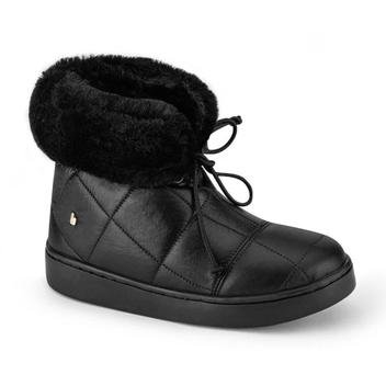 Bota Infantil Menina Bibi Urban Boots Preta com Pelo 1049118 - Calçados ...