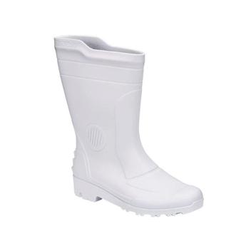 Bota Pega Forte II Branca Cano Longo Sem Meia - PegaForte - Sapato de ...