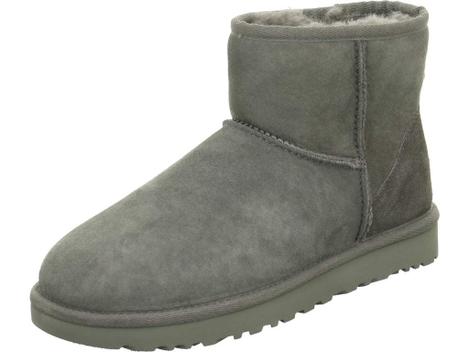 Bota UGG Classic Mini II Feminina Cinza - Tamanho 35 - Bota Feminina - Magazine Luiza