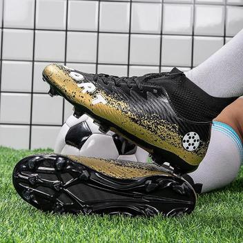 Botas de Futebol Masculinas Douradas Tamanho 46 TF AG - Chuteiras para ...