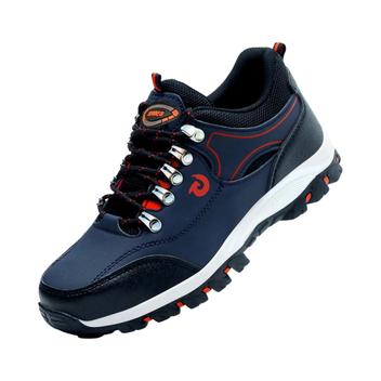 Botas de Trabalho Masculinas com Biqueira de Aço - Sapatos de Segurança ...