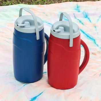 Botijao termico 2,0 lts azul/vermelho gufani - Botijão / Garrafão ...